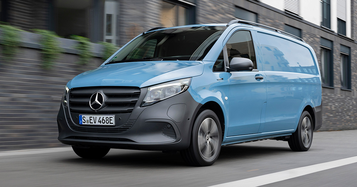 The new Mercedes-Benz eVito: Extended 90 kWh battery and powerful ...