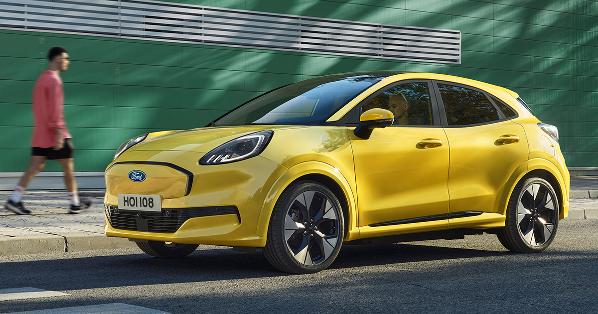 New Ford Puma Gen-E: Electric crossover with stylish design and great ...